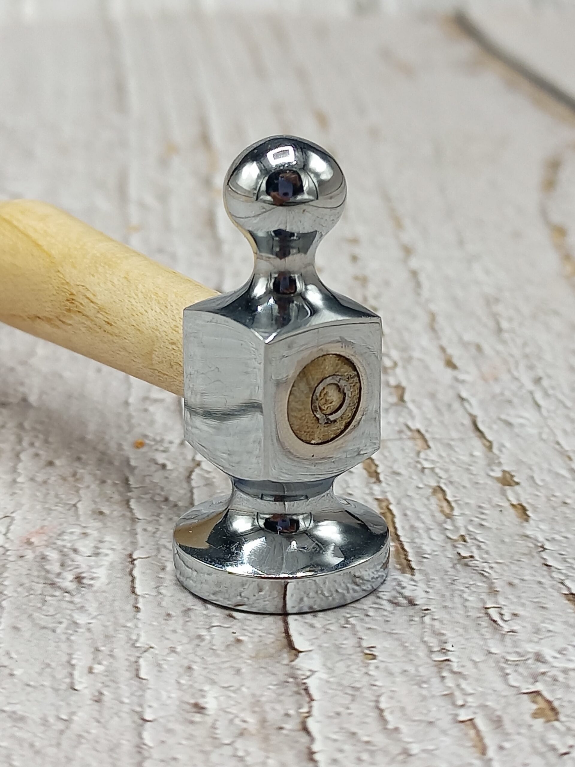 25mm Chasing Hammer – Metal Forming Tool with Polished Steel Head ...